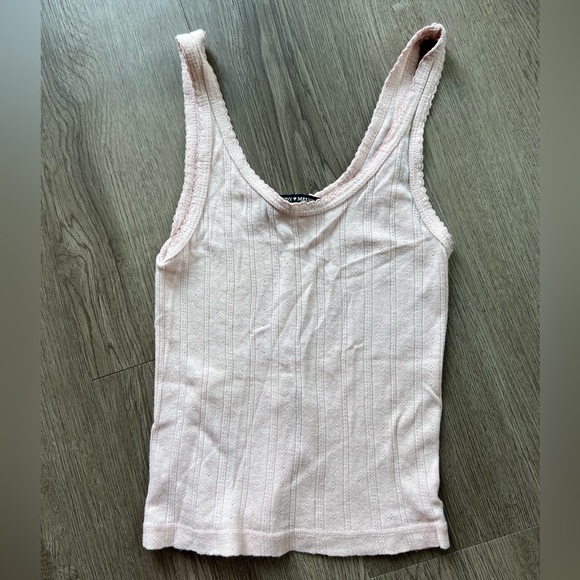 Brandy Melville | Tops | Brandy Melville Baby Pink Tank | Poshmark